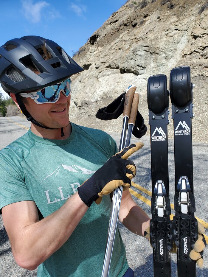 Rollerskis with bindings - Winthrop Mountain Sports