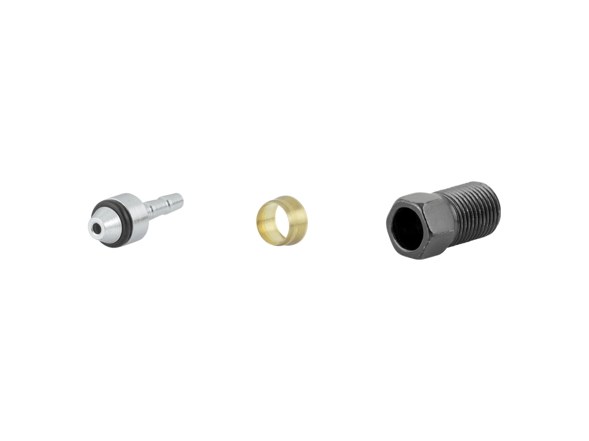 Promax Olive D-Plug Type Brake Hose Fitting Kit - Cycle Robert Inc.