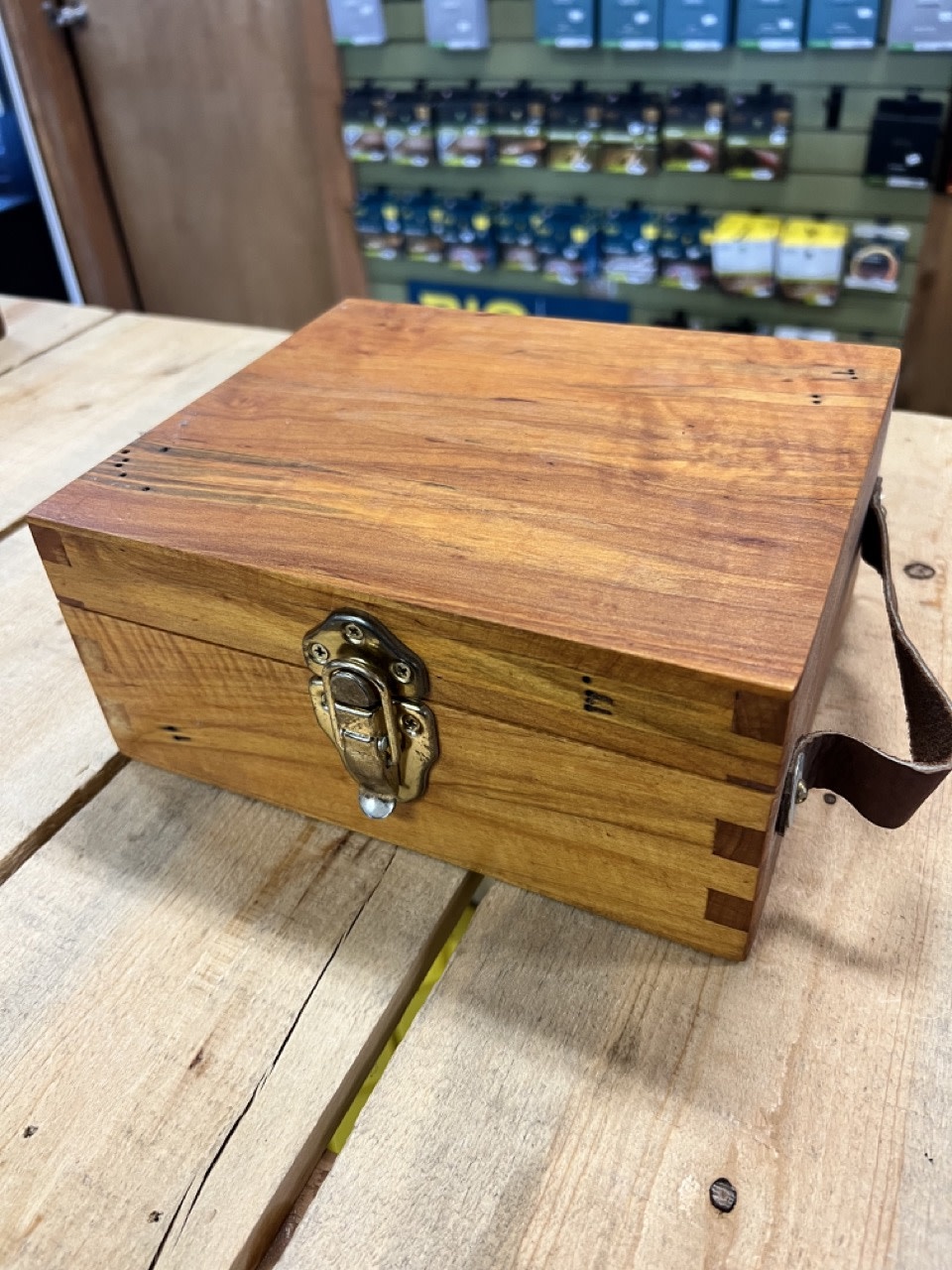 Handcrafted Wooden Fly Storage Box (Hardwood) - Royal Gorge Anglers