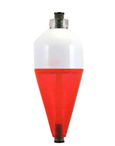 A Just A Bubble 1/4 oz Water Bobber (Red/ White) - Royal Gorge Anglers