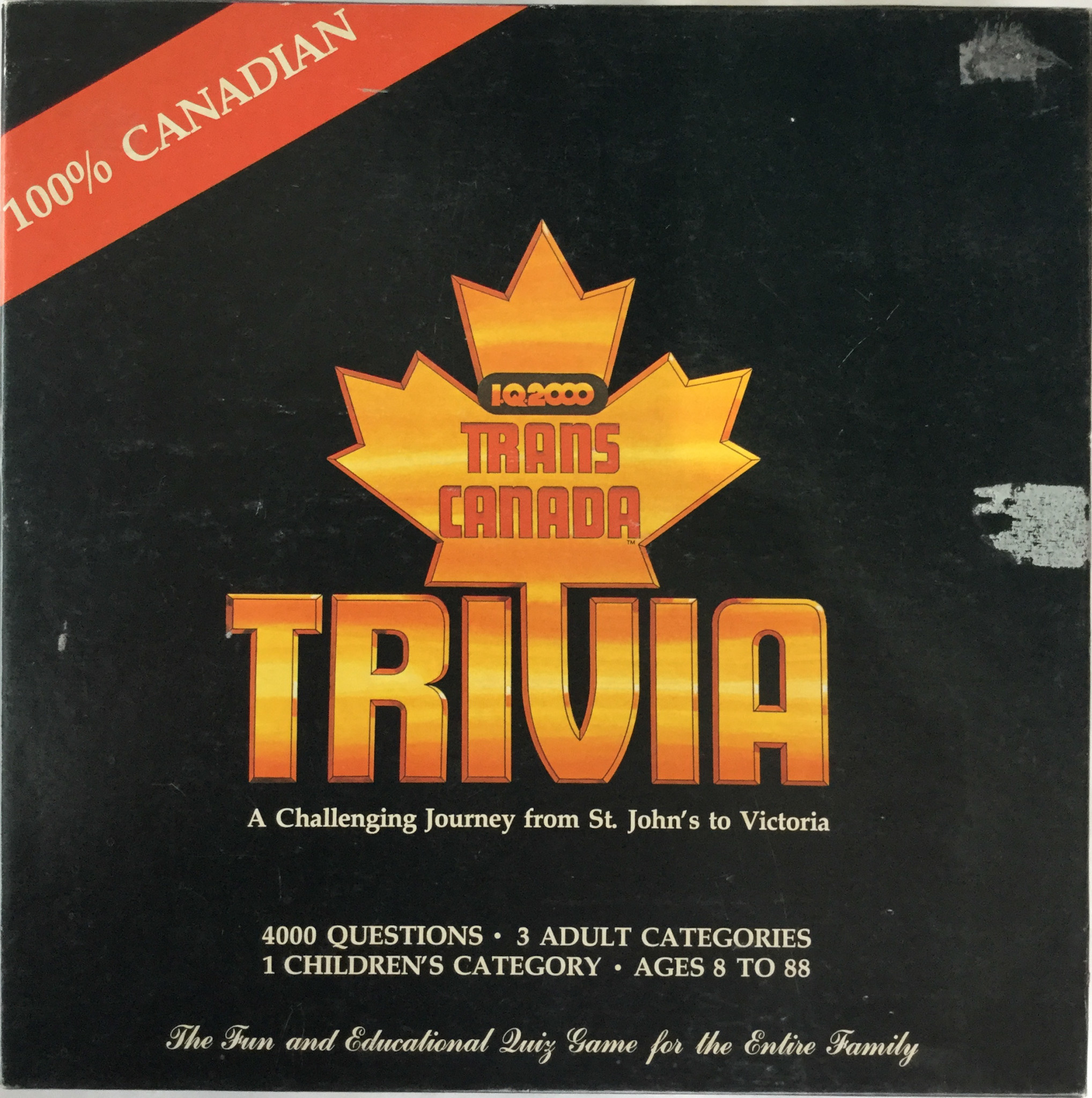 IQ 2000 TransCanada Trivia - Usedgames.ca