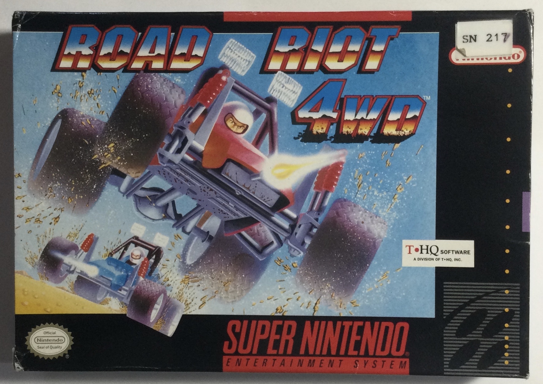 Road Riot 4wd for Super Nintendo Entertainment System (SNES) - CIB ...