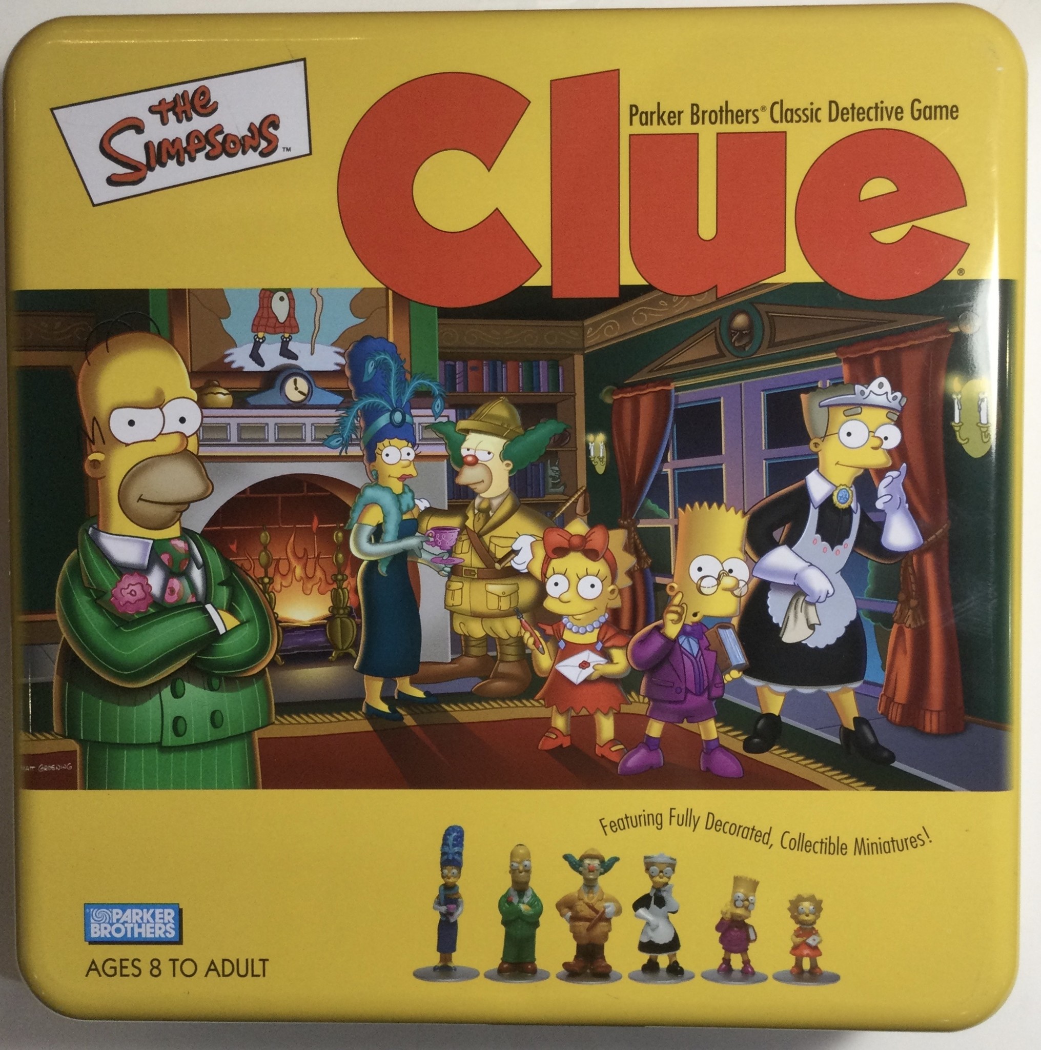 The Simpsons Clue (Tin Edition) - Usedgames.ca