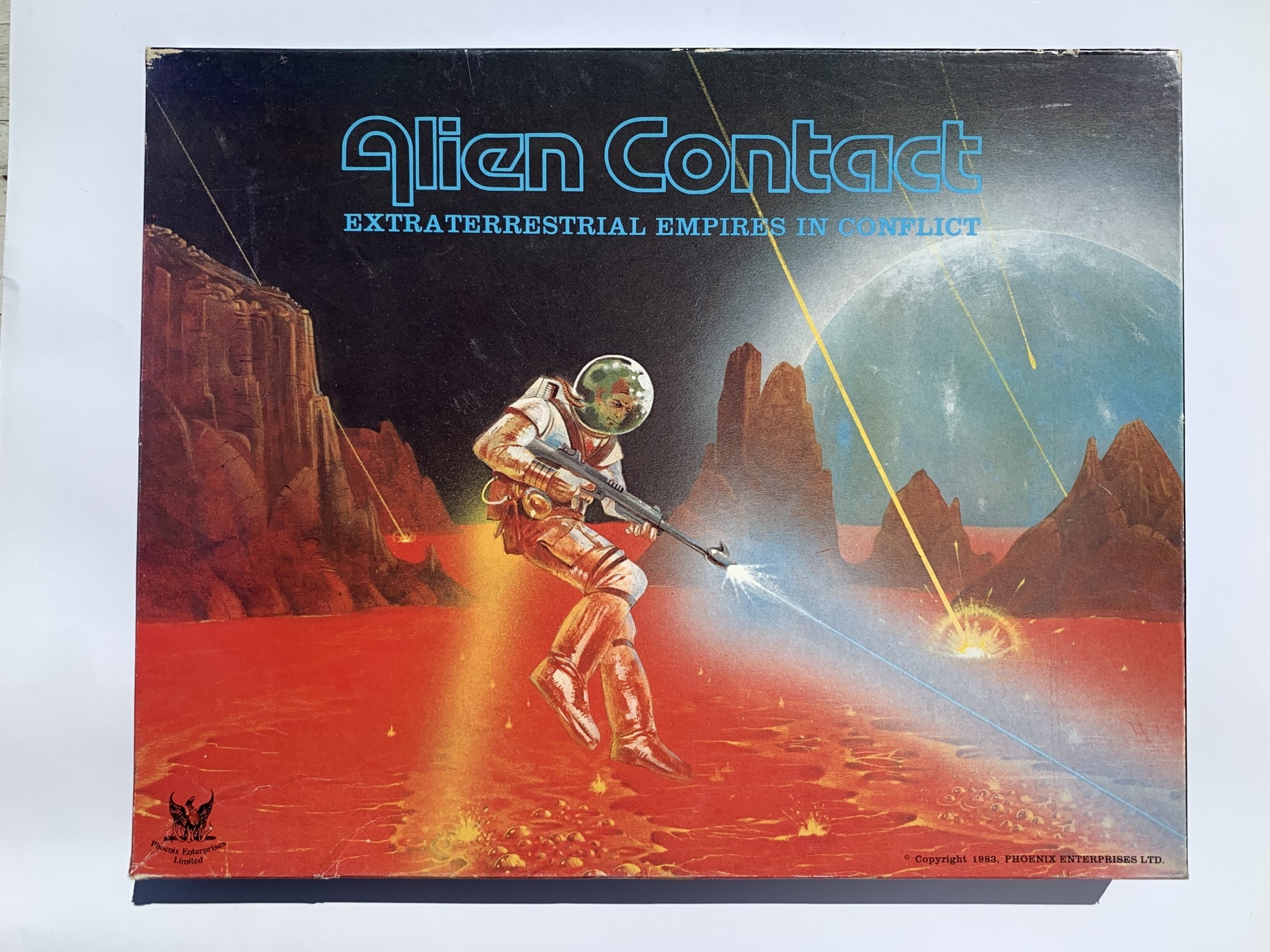 Alien Contact: Extraterrestrial Empires in Conflict Used Board Game ...
