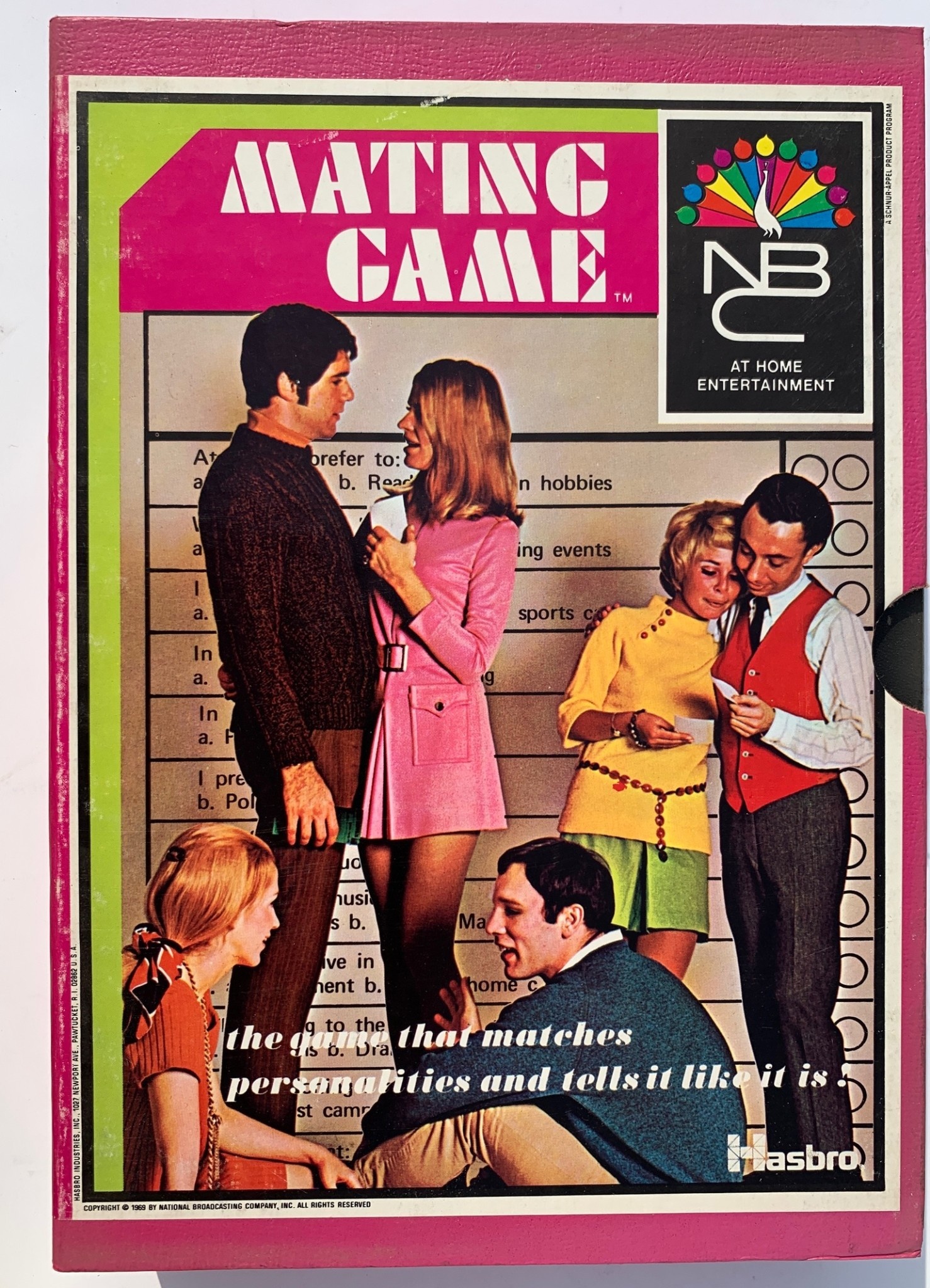 The Mating Game Board Game (1969) - Usedgames.ca
