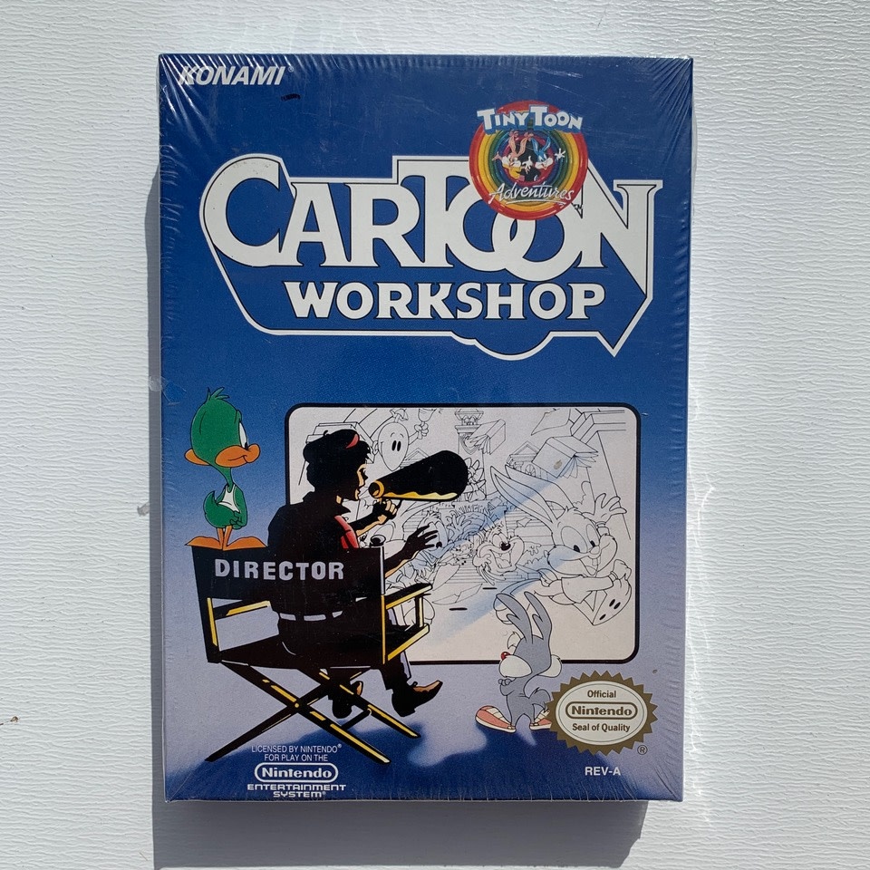 Tiny Toon Adventures: Cartoon Workshop NES Video Game NIS (1992 ...