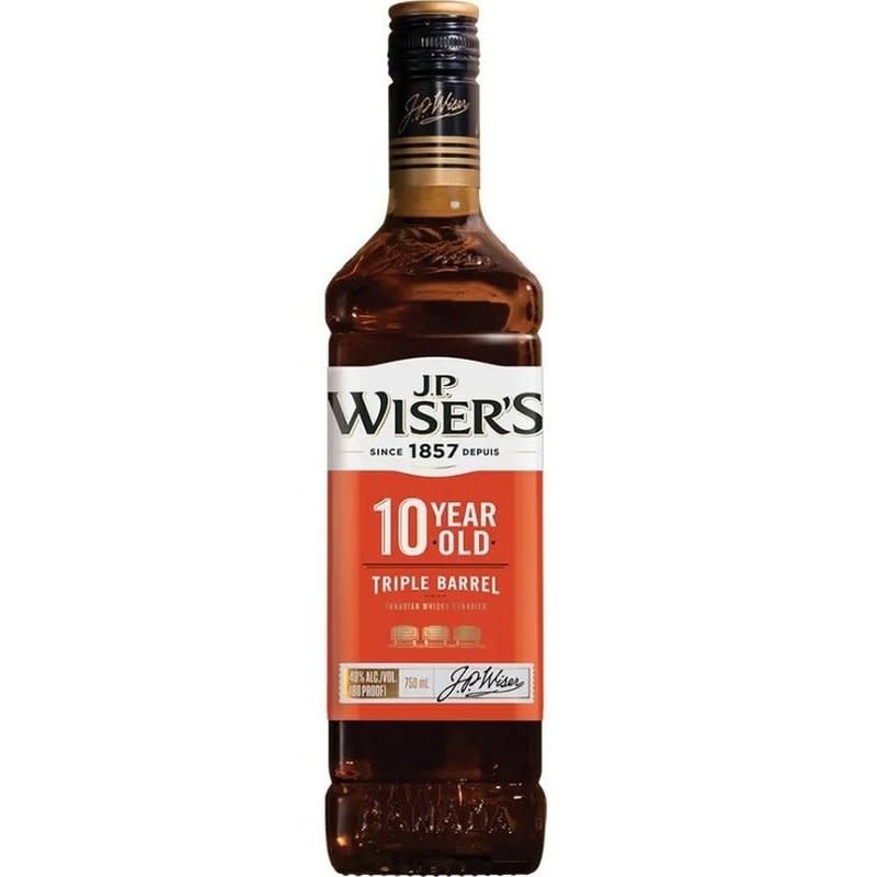 J.P. Wiser's Triple Barrel 10 Year | 750ml - Gaspar's Liquor Shoppe