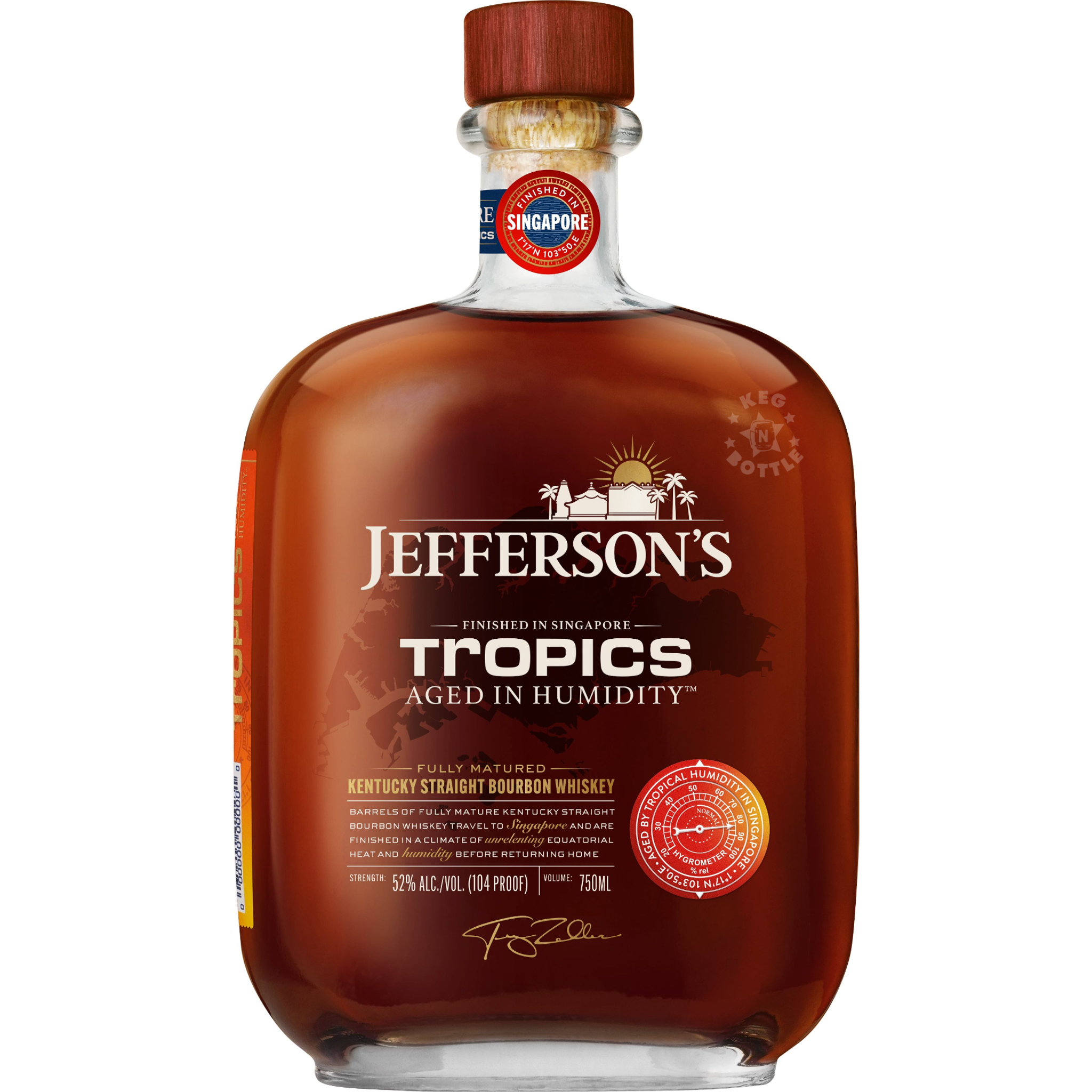 Jefferson's Tropics Aged in Humidity | 750ml - Gaspar's Liquor Shoppe