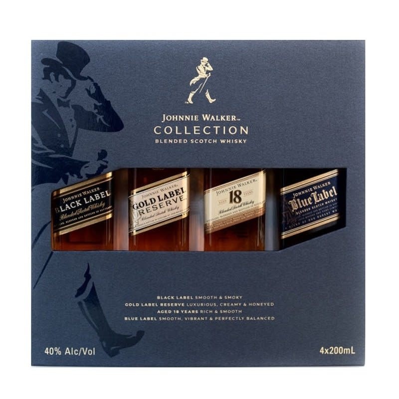 Johnnie Walker Gift Set 4pk| 200ml - Gaspar's Liquor Shoppe