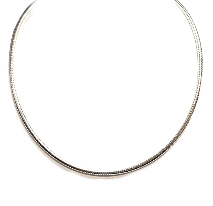 Flexible Round Omega Type Nclace - Quinn's Goldsmith