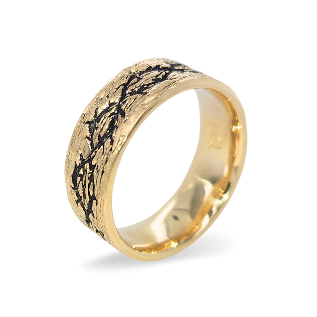 Crown of Thorns Christian Men's Ring - Quinn's Goldsmith