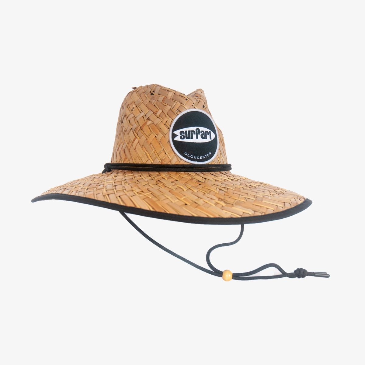 Surfari Jetty Straw Hat Black - Surfari