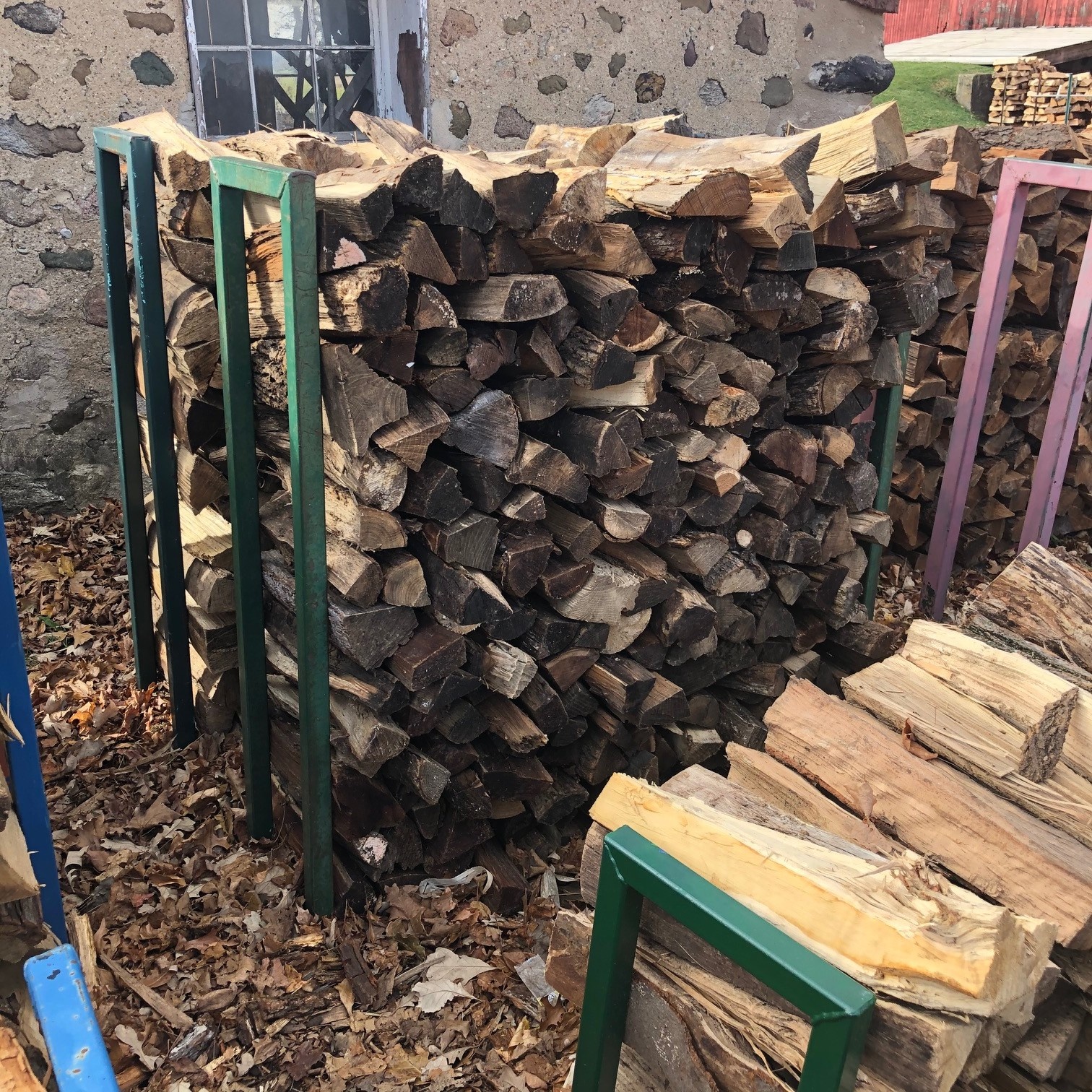 Mixed Hardwood Firewood Half Face Cord - Beans Farm, Inc