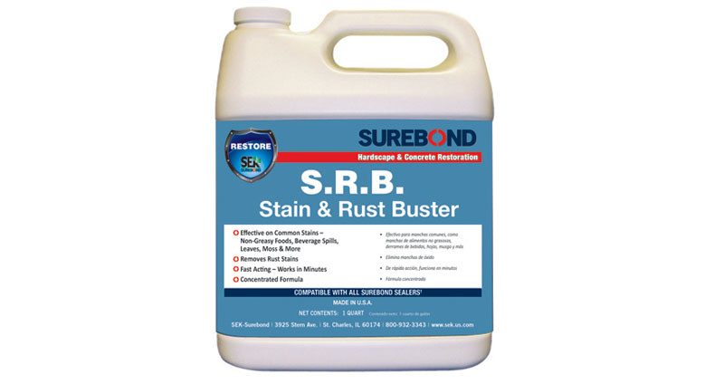SRB Stain & Rust Buster, quart - Beans Farm, Inc