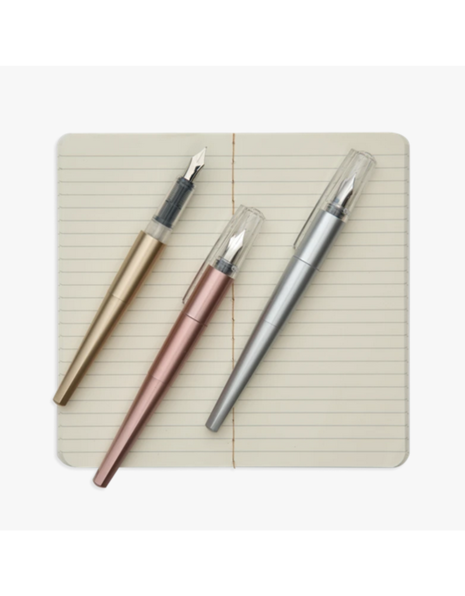 Modern Script Fountain Pens + Journal - Orange Bird