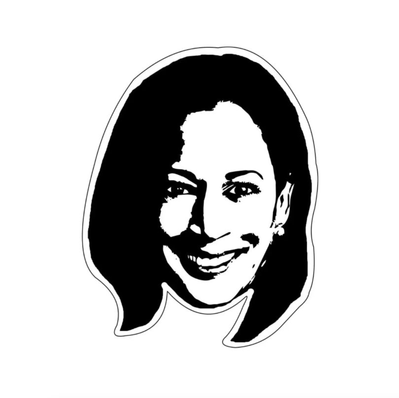 Kamala Harris Ornament - Lettercraft - Orange Bird