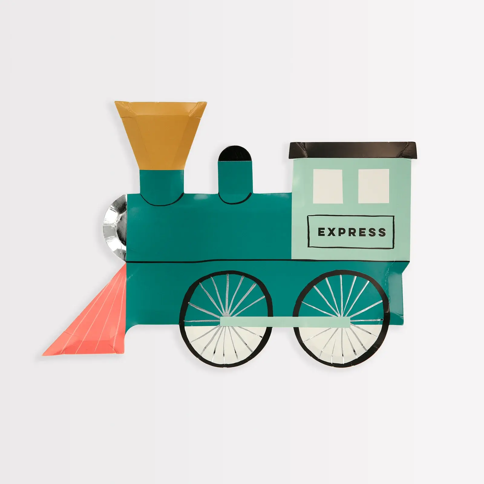 Train Plates - Orange Bird