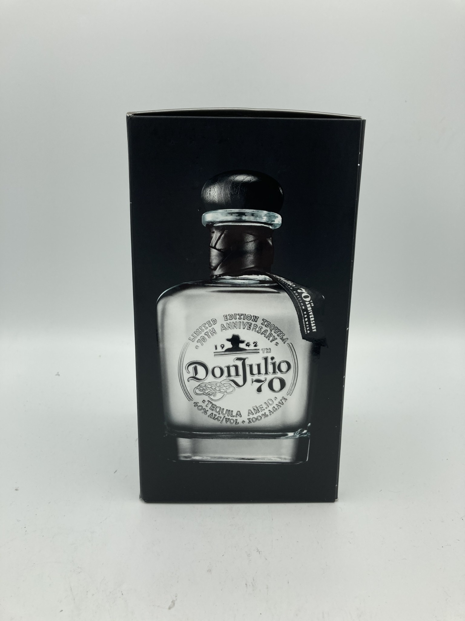 Don Julio tequila 70 anniversary cristalino anejo 40% abv 80 proof ...