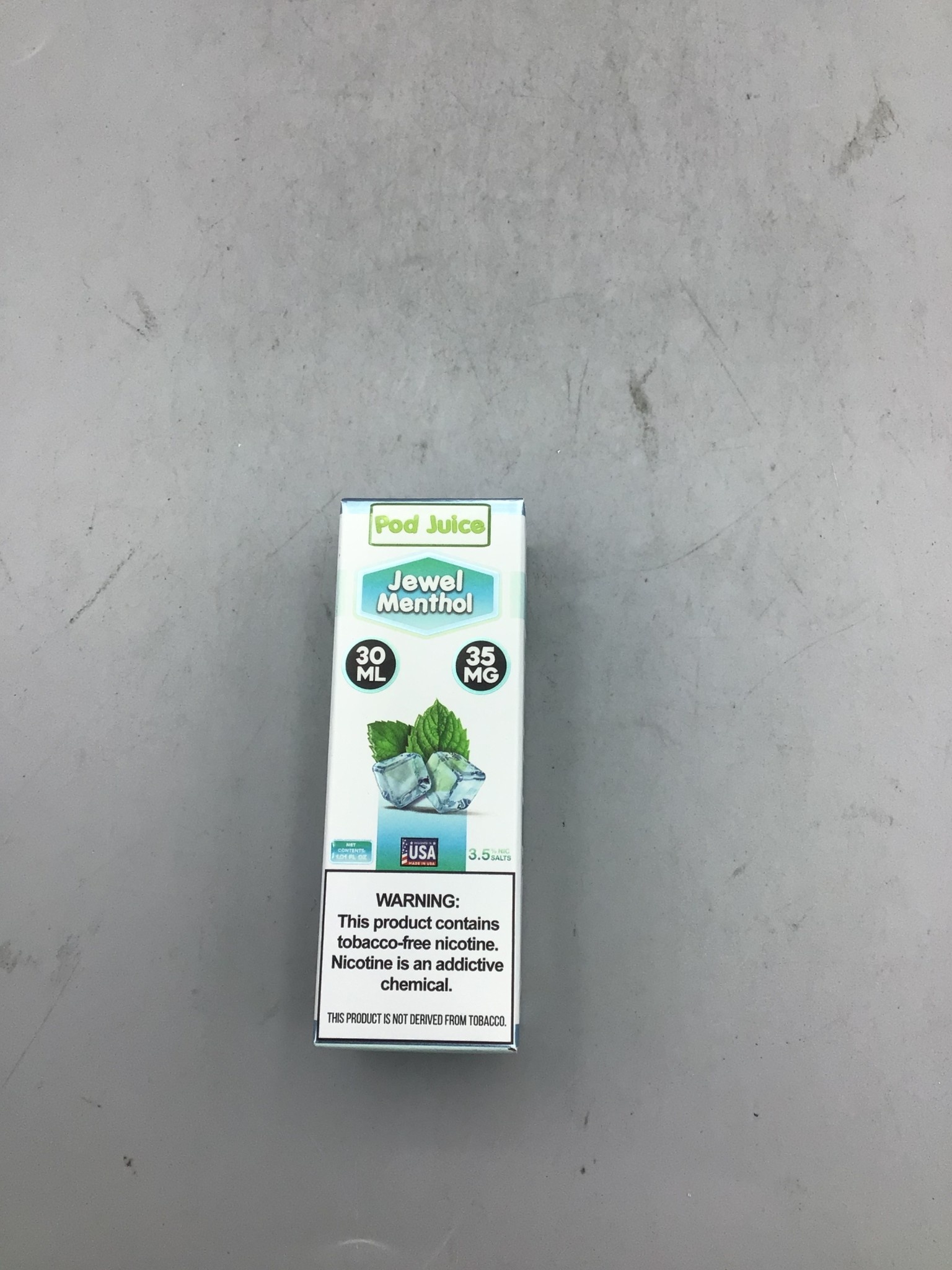 Pod juice Jewel Menthol 35mg 30ml bottle - Holly Main liquor