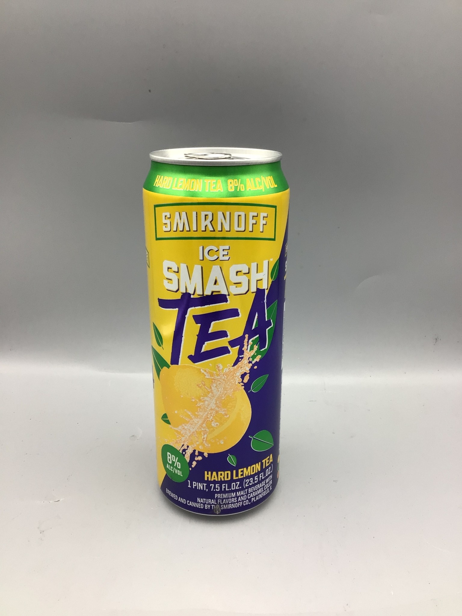 Smirnoff ICE Smash Tea Hard Lemon Tea 8% abv 23.5oz - Can - Holly Main ...