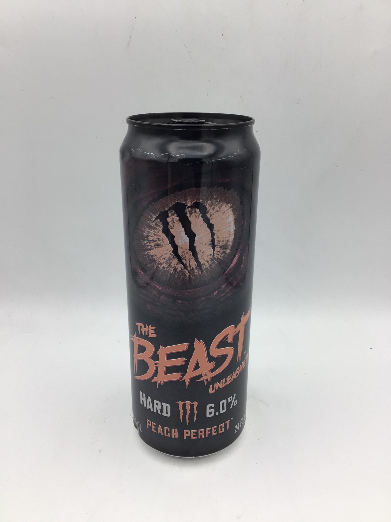 Monster The Beast Unleashed Peach Perfect Hard Seltzer 6% abv 24oz can ...