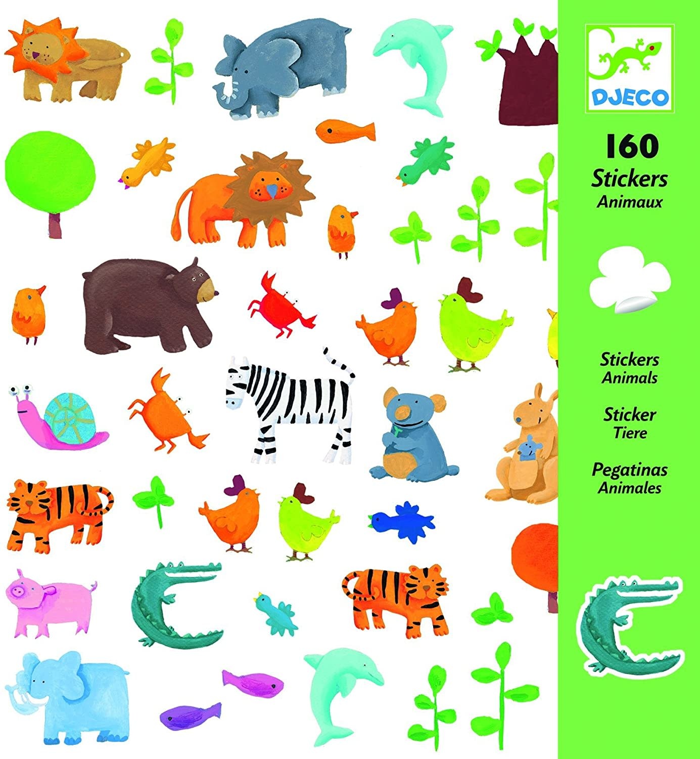 Animals Stickers - Wit & Whimsy Toys
