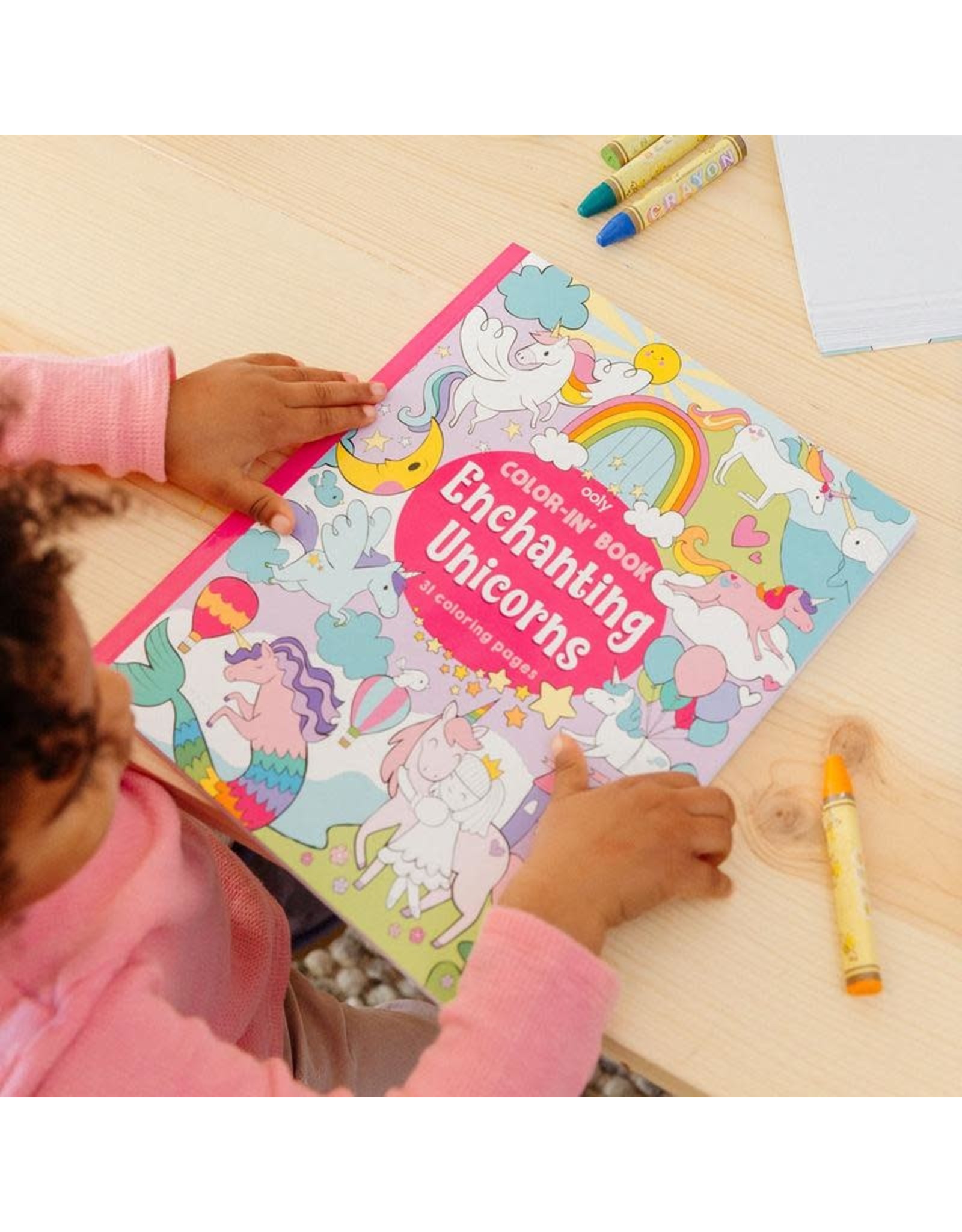 Enchanting Unicorn Coloring Book - Wit & Whimsy Toys