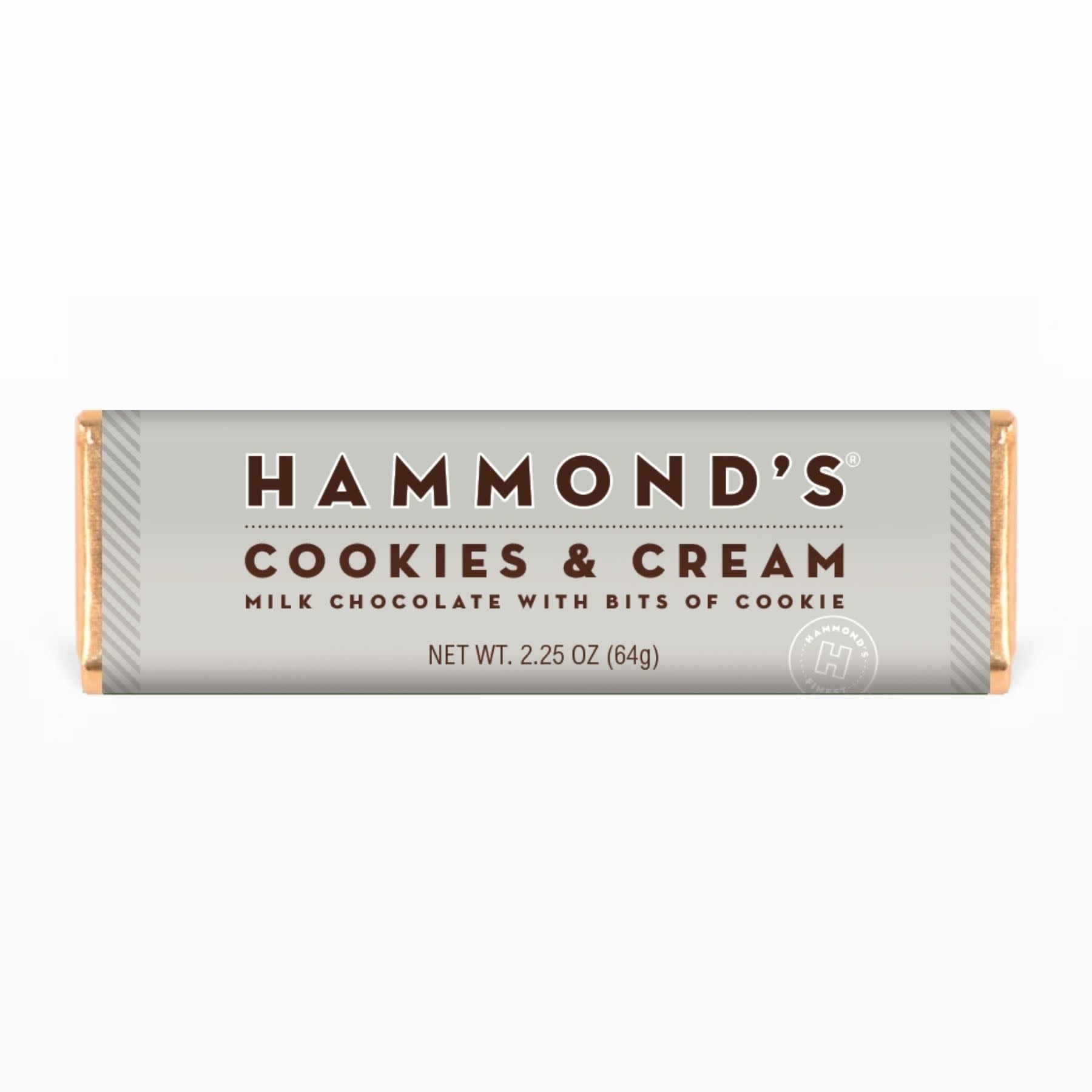 Cookies & Cream Milk Chocolate Candy Bar - Wit & Whimsy Toys