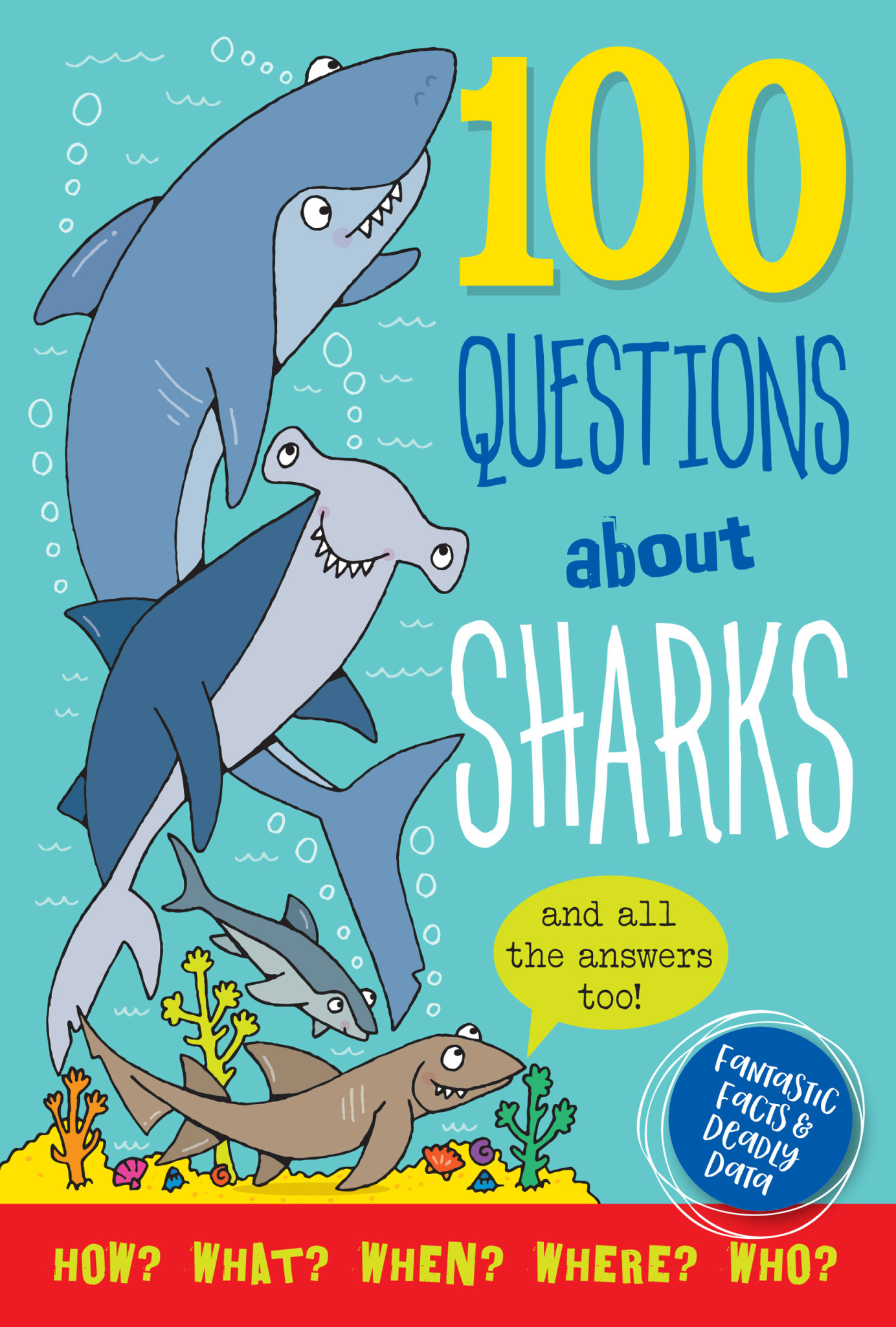 100 Questions About Sharks - Wit & Whimsy Toys