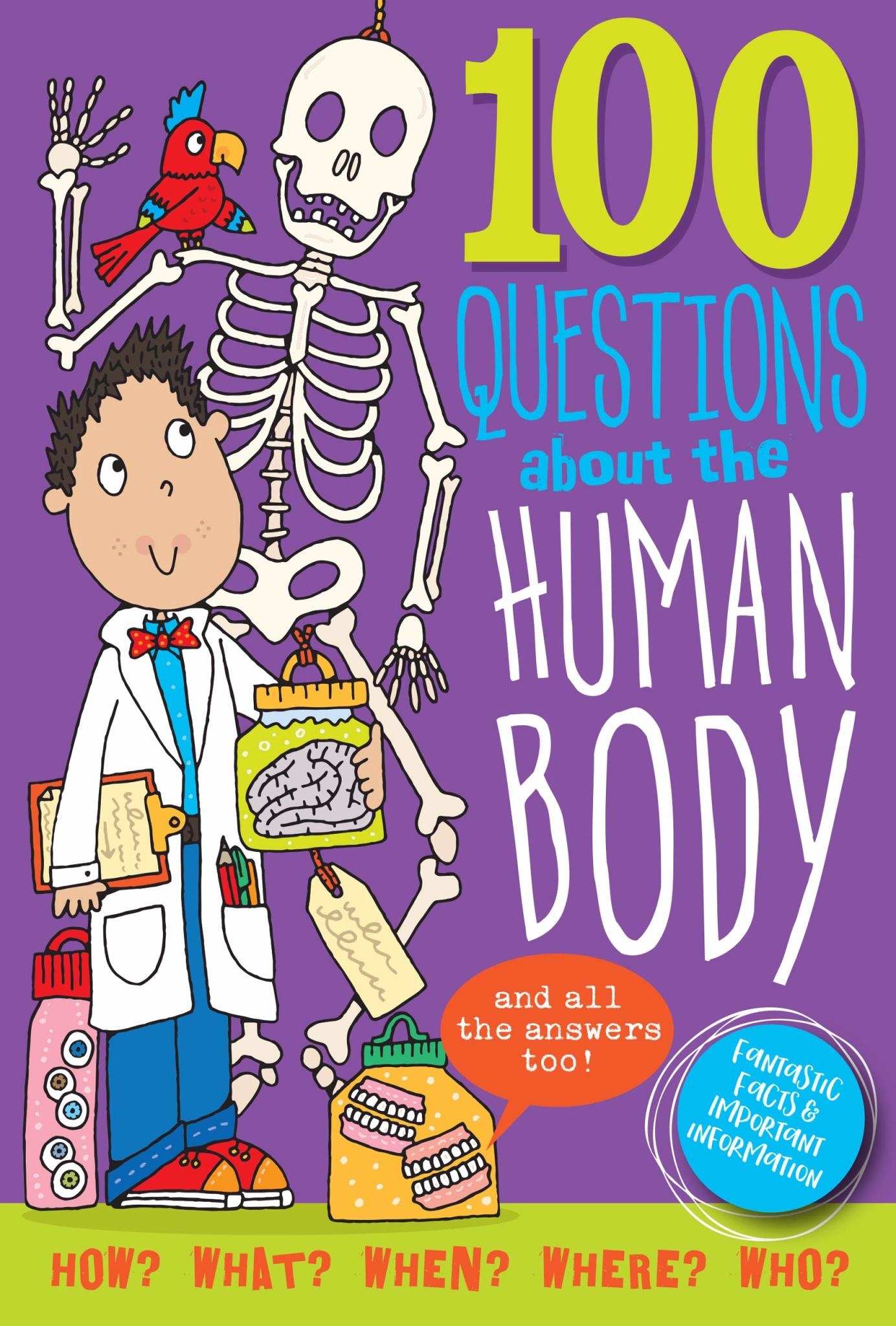 100 Questions About the Human Body - Wit & Whimsy Toys