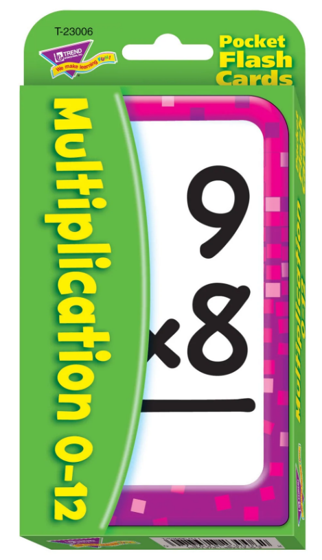Multiplication (0-12) Flashcards - Wit & Whimsy Toys
