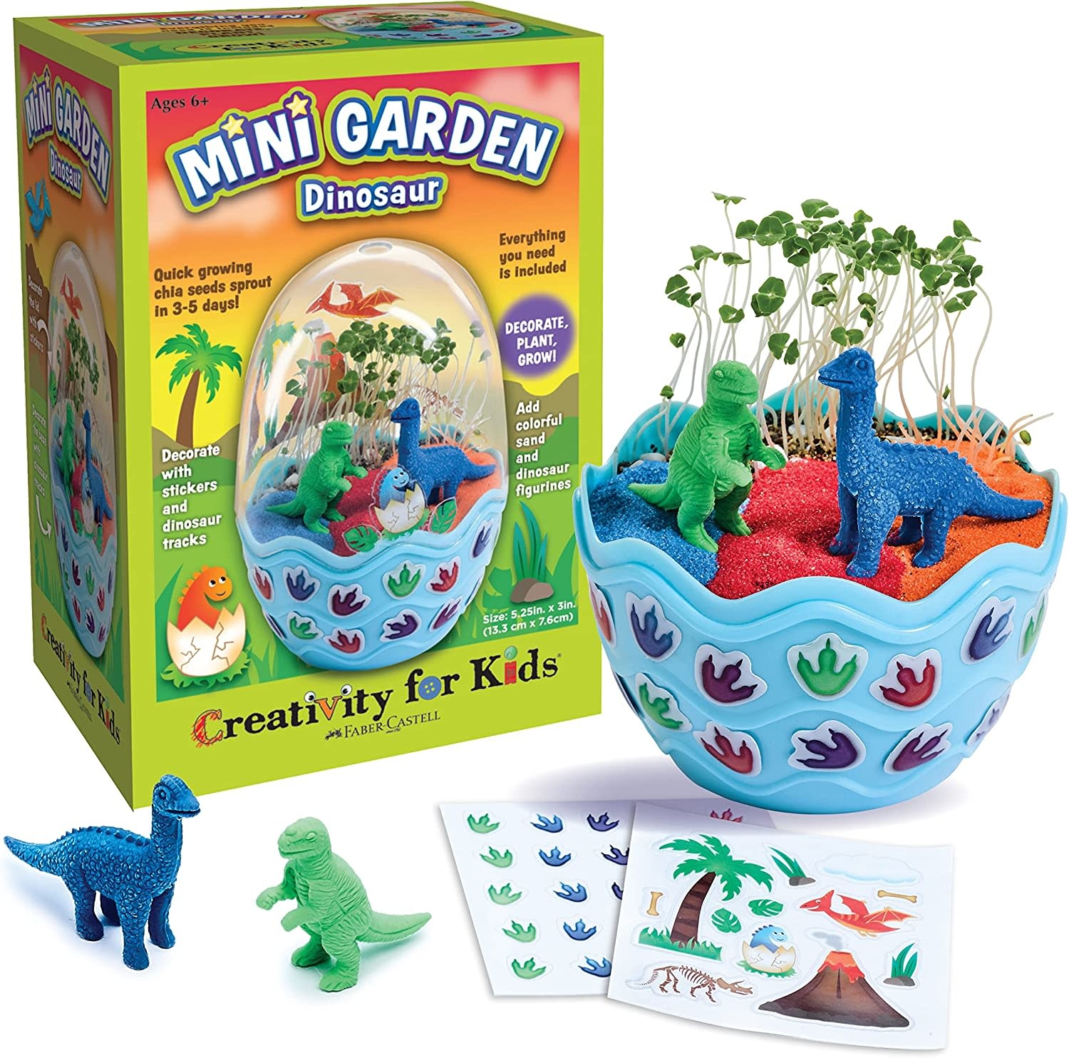 Mini Garden: Dinosaur - Wit & Whimsy Toys