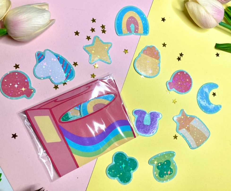 Lucky Charms Vinyl Sticker Pack - Wit & Whimsy Toys