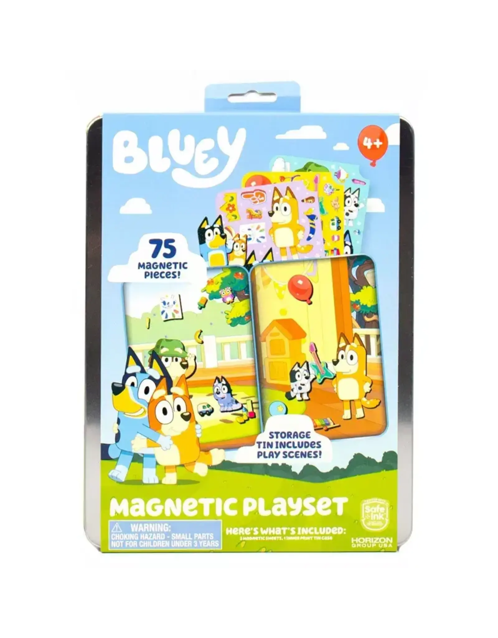 Bluey Magnetic Playset - Wit & Whimsy Toys