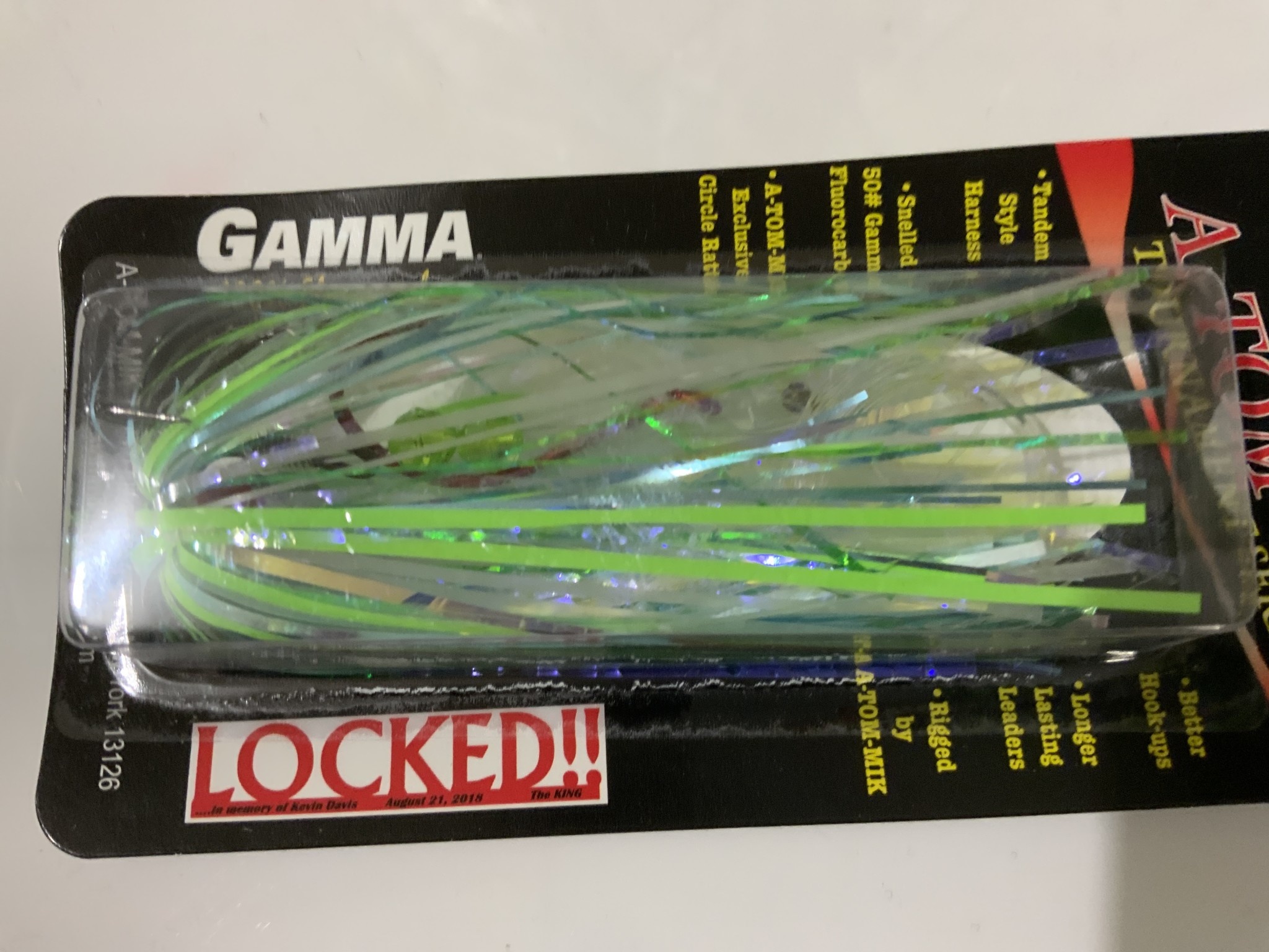 A-TOM-MIK MFG. DP FISH MAGNET A-TOM-MIK TOURNAMENT LIVE SERIES TROLLING ...