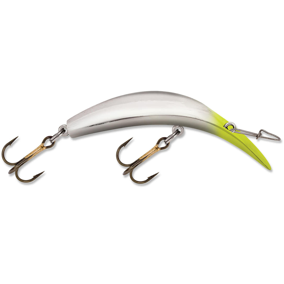 Luhr-Jensen Kwikfish K14 (Rattle) 4-1/4" Silver / Chart Head - All ...