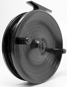 Kinetic Centerpin/Float Reel Black. 4.25” - All Seasons Sports, Inc