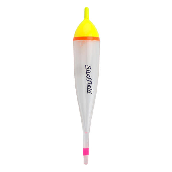 Sheffield Fishing Products SHEFFIELD FLOAT 2/PK SZ 4.0 CRYSTAL CLEAR W ...