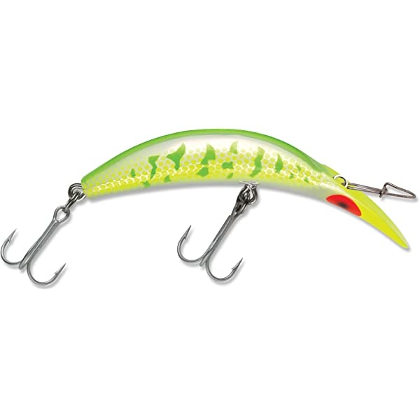 Kwikfish K14 (Rattle) 4-1/4" Flo Chart/ Green UV - All Seasons Sports, Inc