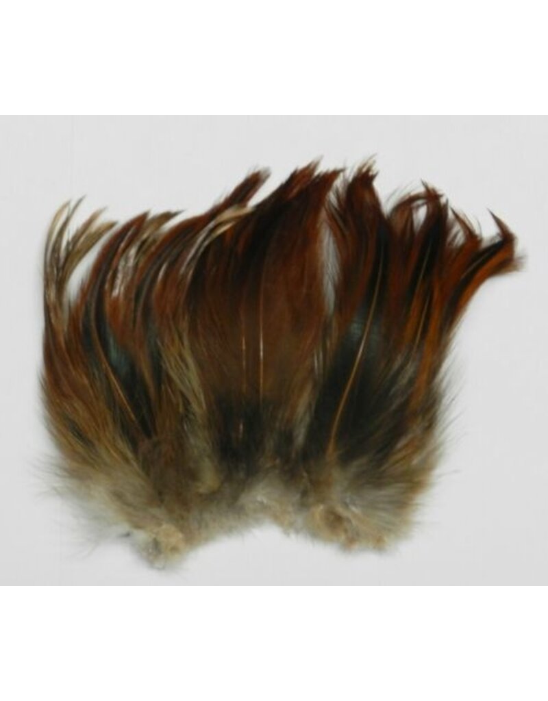 NECK HACKLE STRUNG, NATURAL BROWN NH227 - All Seasons Sports