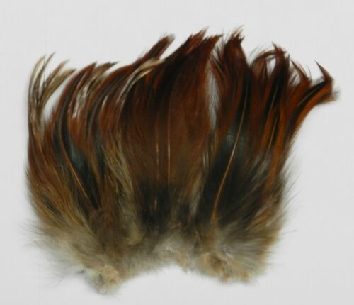 NECK HACKLE STRUNG, NATURAL BROWN NH227 - All Seasons Sports