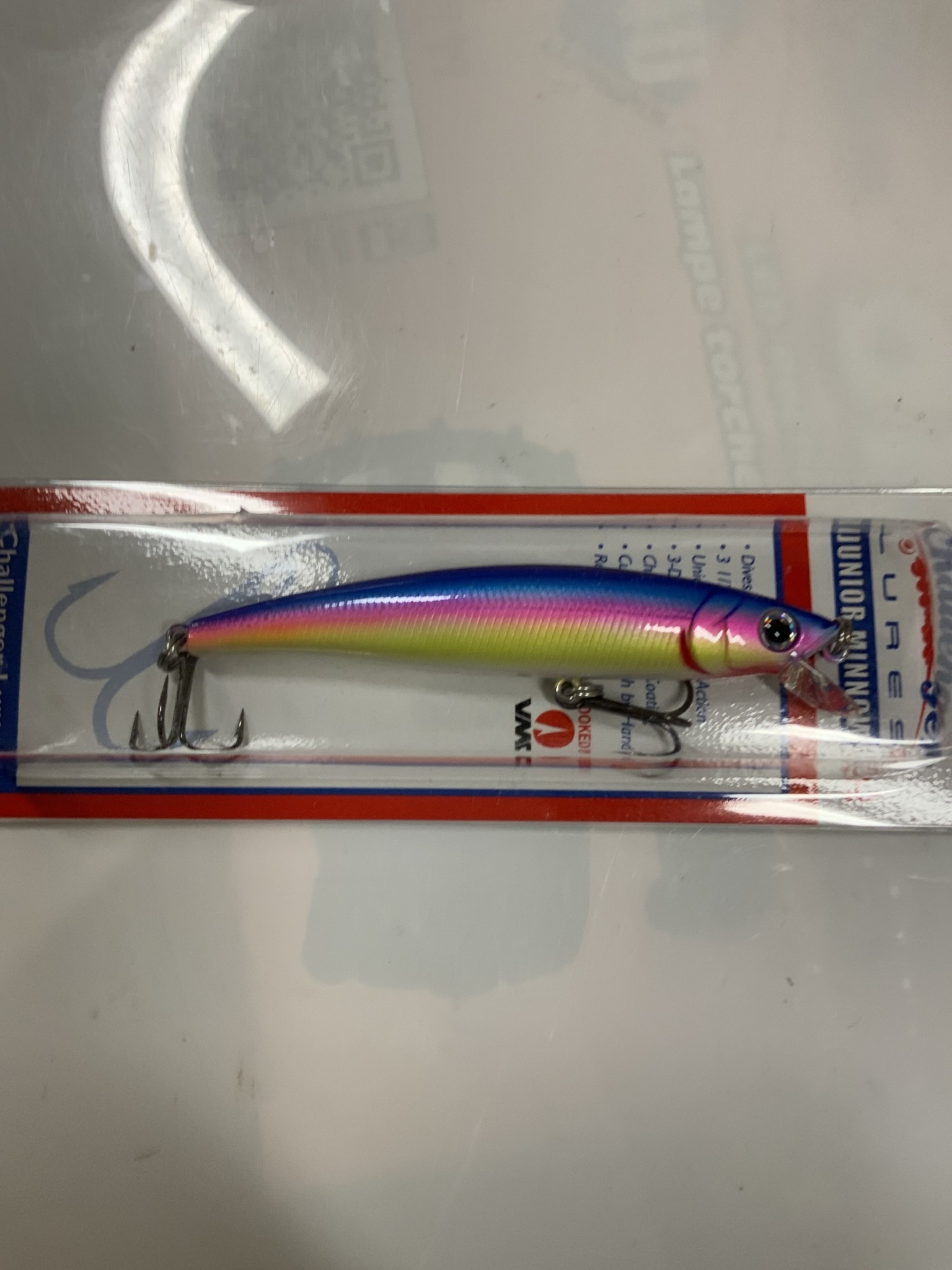 Challenger Lures JL120-T28 CHALLENGER JR. MINNOW 3-1/2” 5/16 OZ FOUR ...