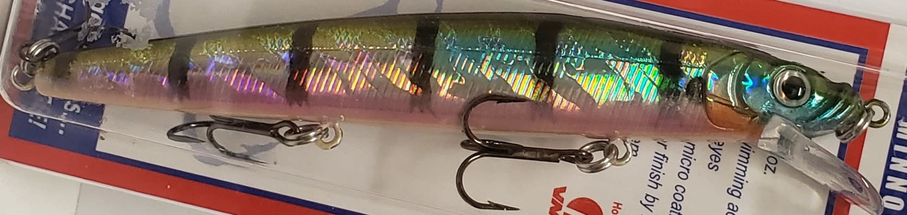 Challenger Lures EG033-630V CHALLENGER MINNOW 4-1/2” 3/8 OZ MET TROUT ...