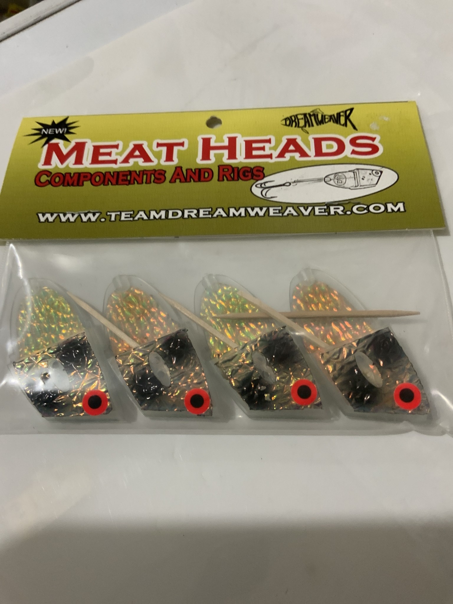 DREAMWEAVER LURE COMPANY CBH527 CUT BAIT HEAD BLACK DOT - All Seasons ...