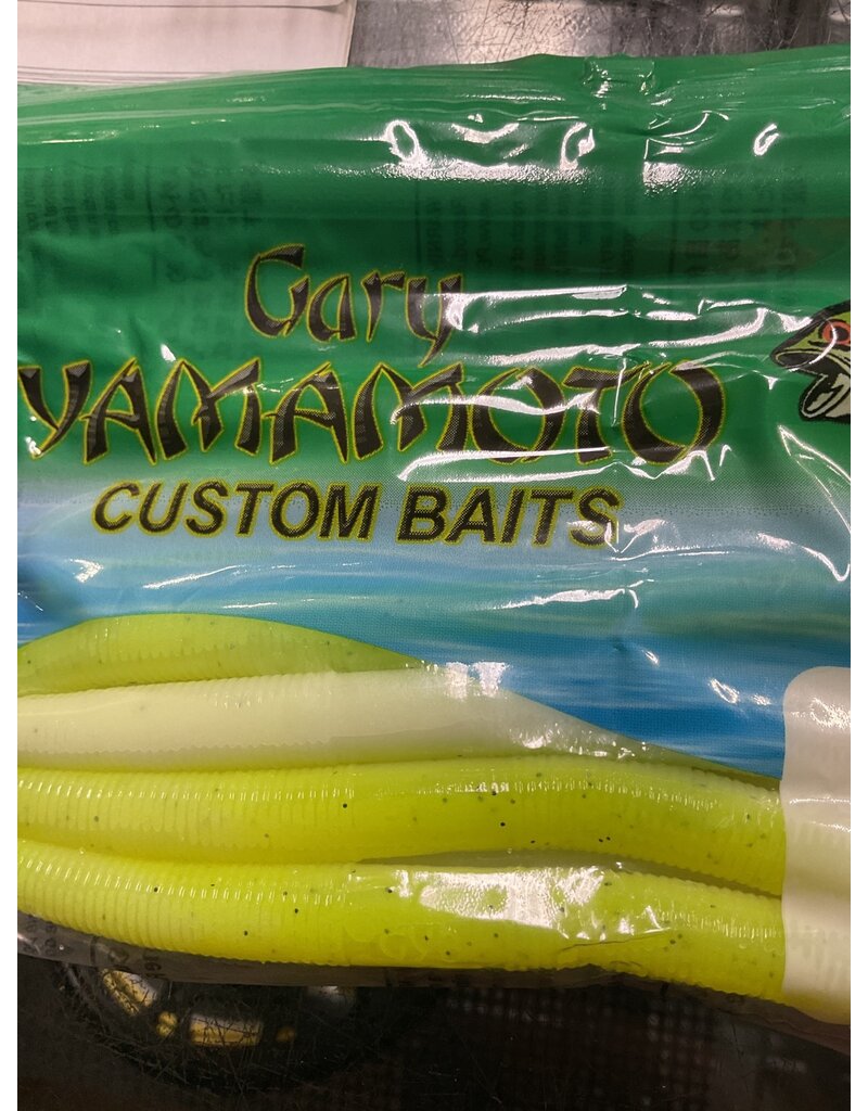 GARY YAMAMOTO CUSTOM BAITS 9-10-909 YAMAMOTO 5" YAMASENKO CHART/SHAD ...