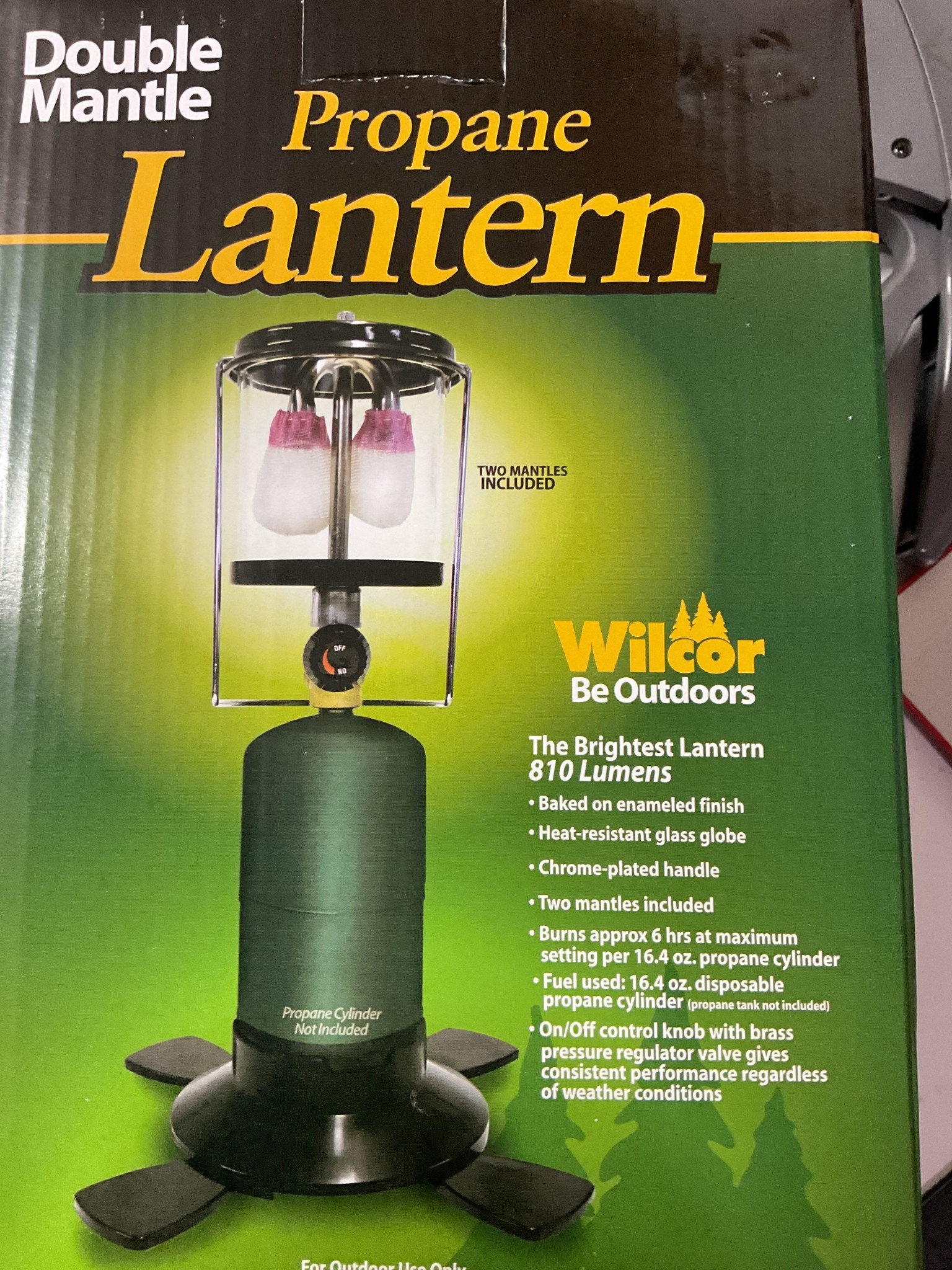 Propane Double Mantle Lantern - All Seasons Sports