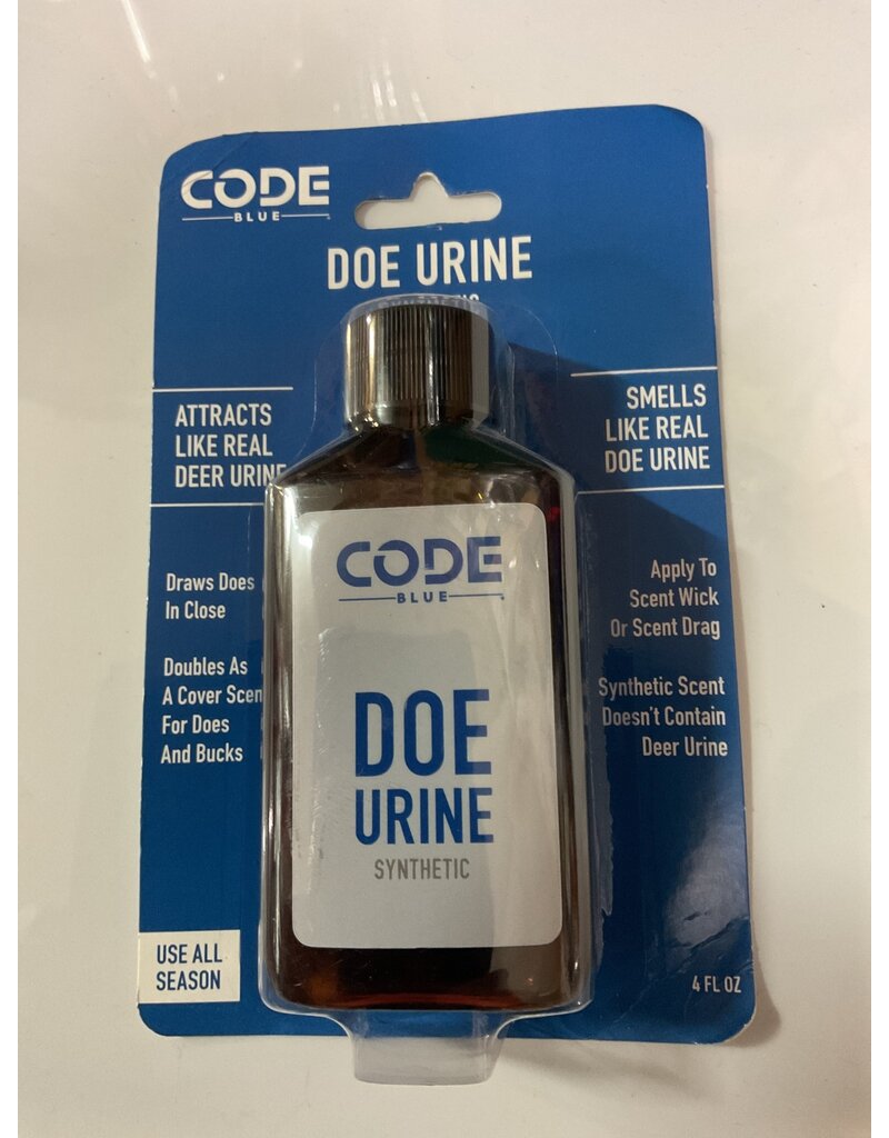 Code Blue Doe Urine - All Seasons Sports