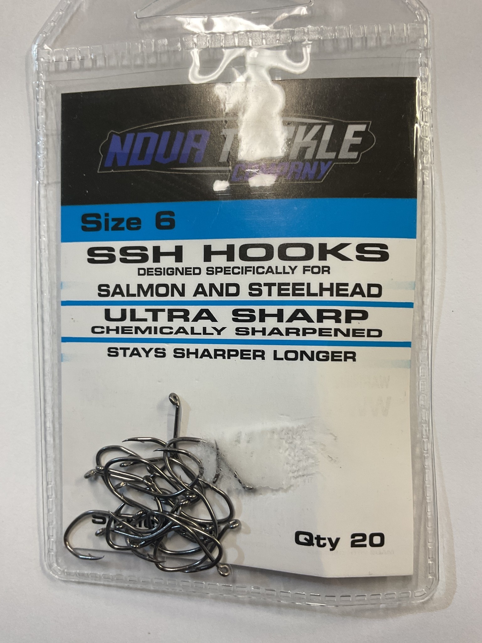 NOVA TACKLE COMPANY Nova SSH Sickle Hook #6 20 pack - All Seasons ...