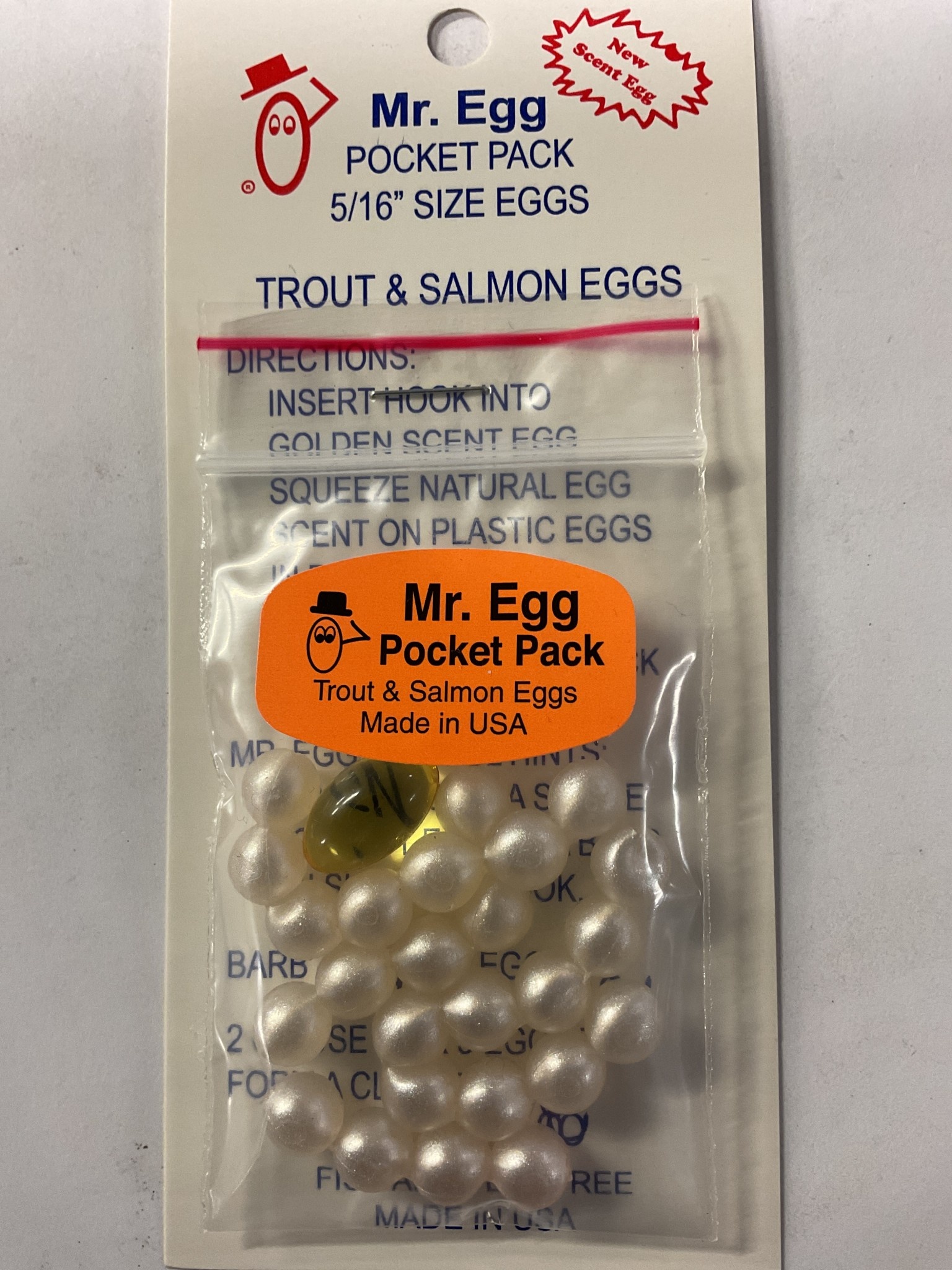 Mr. Egg Pocket Pack White Pearl 5/16 - All Seasons Sports, Inc