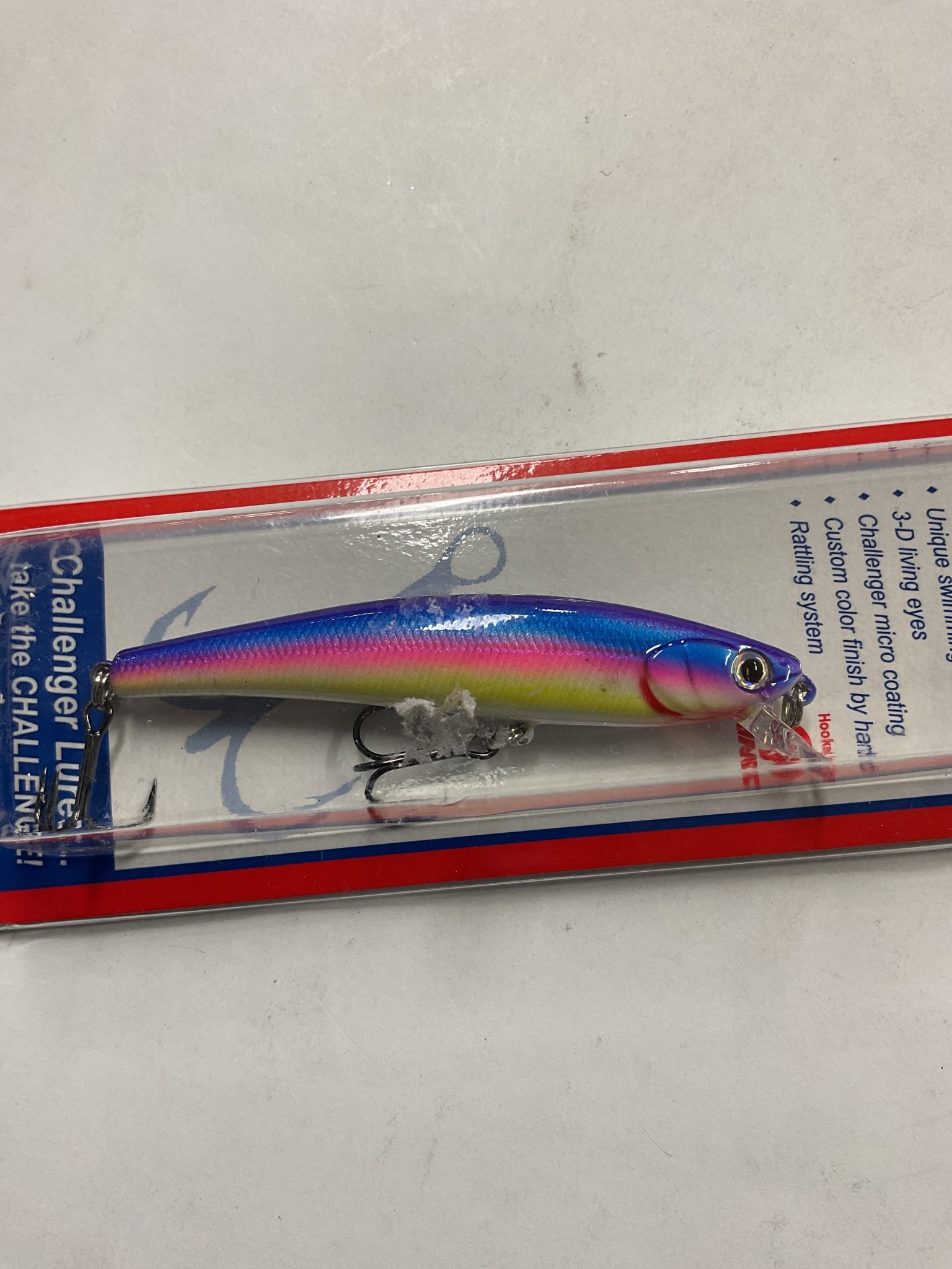 Challenger Lures MS001-T28 CHALLENGER TS MINNOW 3" FOUR BAGGER - All ...